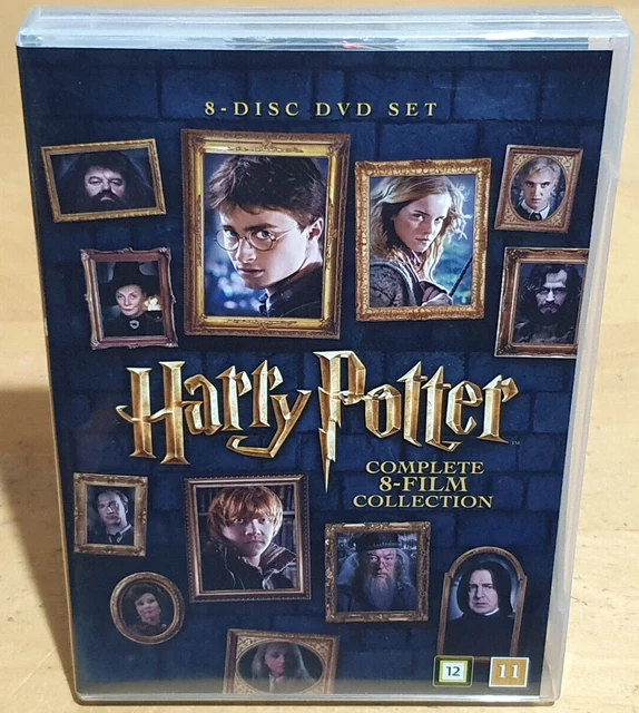 HARRY POTTER COMPLETE 8-Film Collection DVD Box Set PAL £7.99 - PicClick UK