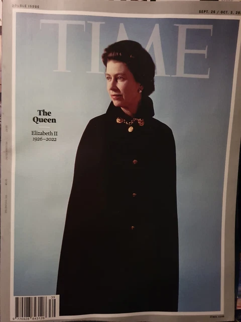 TIME MAGAZINE QUEEN Elizabeth II Edition 1926-2022 26 September ...