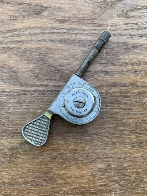 STARRETT LATHE SPEED Tool Mechanical Machinist Speed Indicator RPM ...