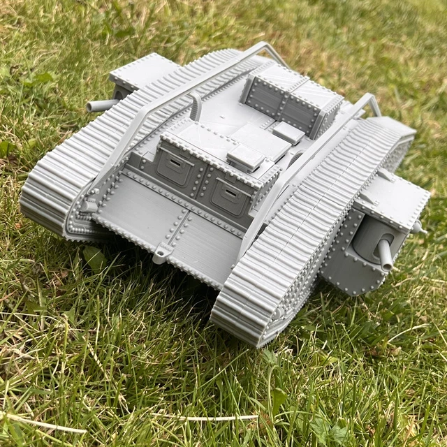 1:24 SCALE WW1 Tank Model 3D Printed £60.00 - PicClick UK