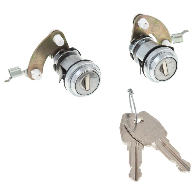 JAGUAR XJ6 & XJ12 Series 1 & 2 Door Barrel Lock set & keys Weston Body ...