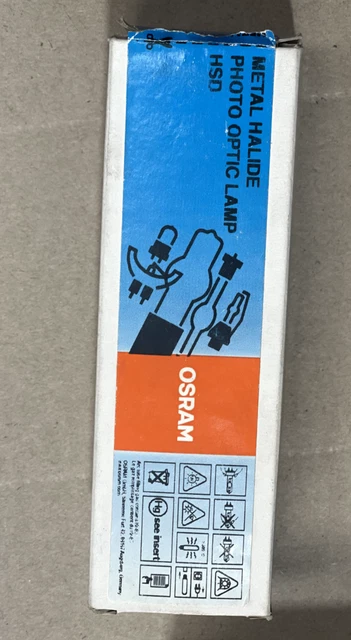 OSRAM HSD 250/60 Metal Halide Lamp 250W 60V GY9.5 – Studio & Stage ...
