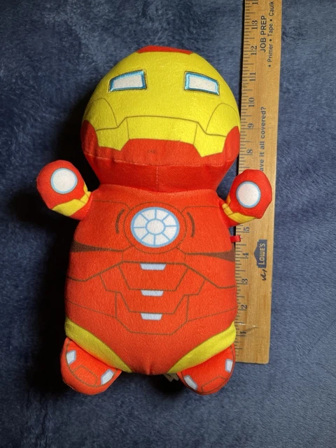 SQUISHMALLOW HUG MEES 11” Spidey and his Amazing Friend Iron Man Plush ...