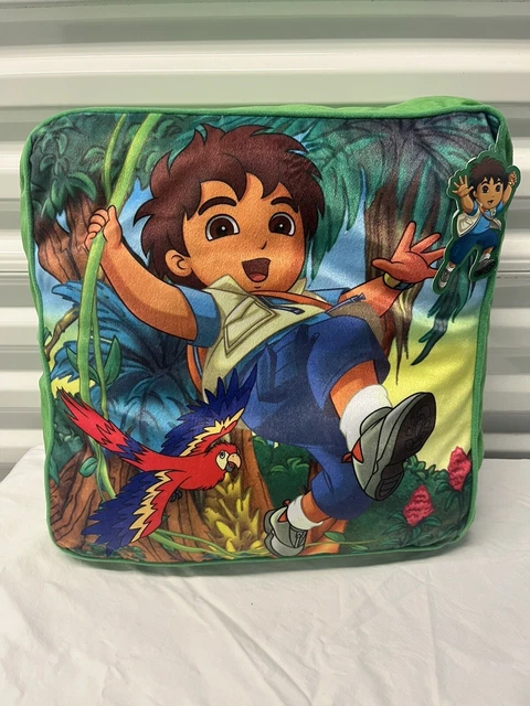 NICKELODEON GO DIEGO Go Pillow Nick Jr. Square £32.99 - PicClick UK
