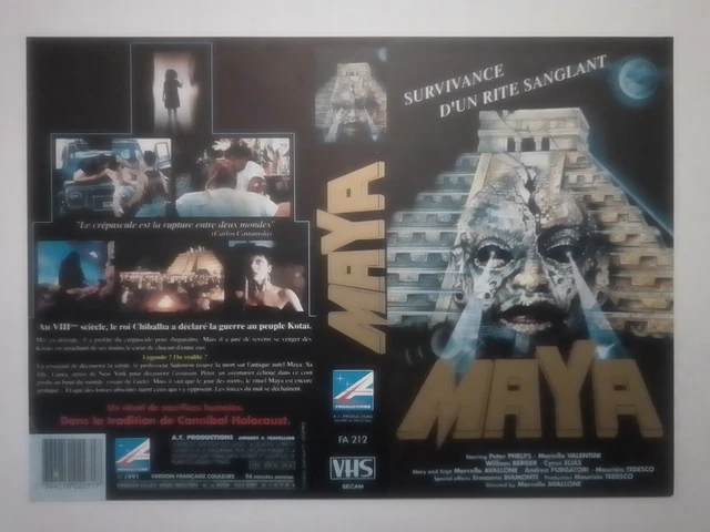JAQUETTE VHS (SEUL) Antares & Travelling Maya EUR 4,00 - PicClick FR