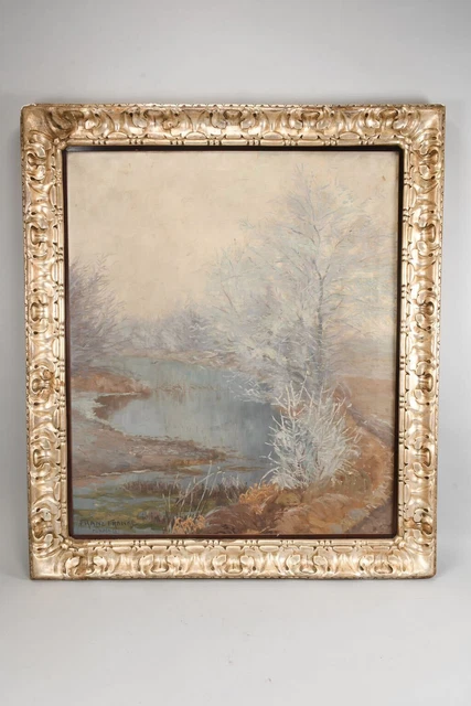 J73P33- FRANZ FRANKL (1881-1940) Gemälde, Seelandschaft, signiert '19 EUR 251,00 - PicClick DE