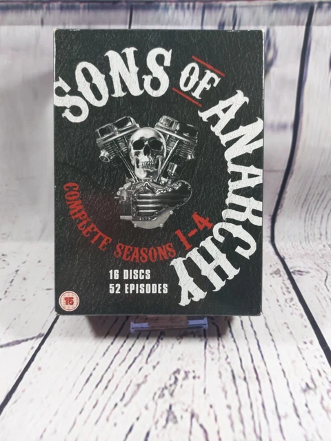 SONS OF ANARCHY Complete Seasons 1-4 DVD Box Set EUR 8,28 - PicClick IT