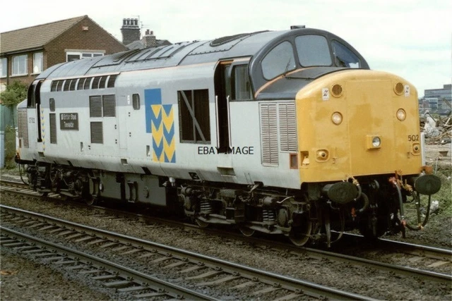 PHOTO CLASS 37 Loco No 37502 At Eaglescliffe Junction 1989 £2.00 ...