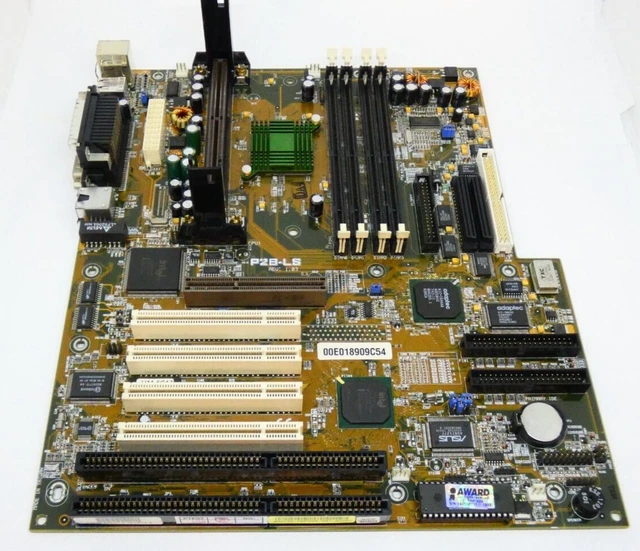 ASUS P2B-LS INTEL 440BX REV: 1.03 BIOS.1012 with I/O Shield - Slot 1 £ ...