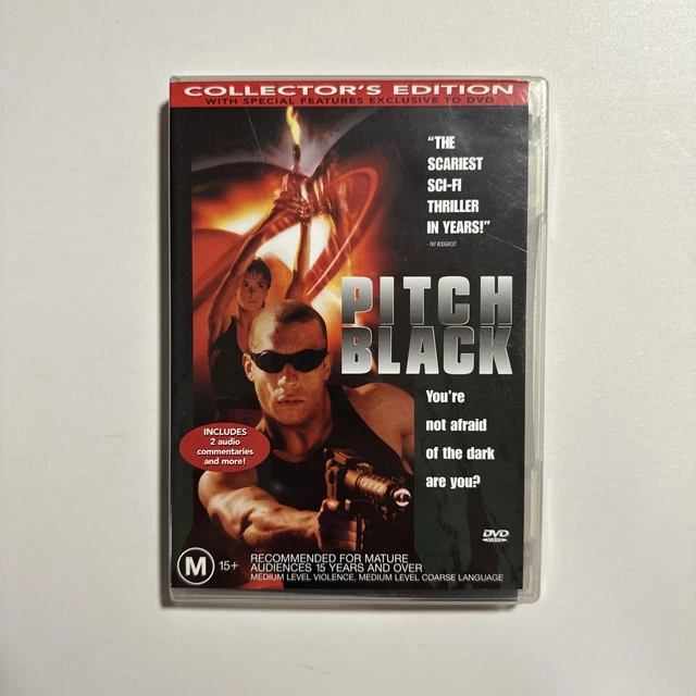 PITCH BLACK (DVD, 2000) Vin Diesel Collectors Edition Region 4 $4.57 ...