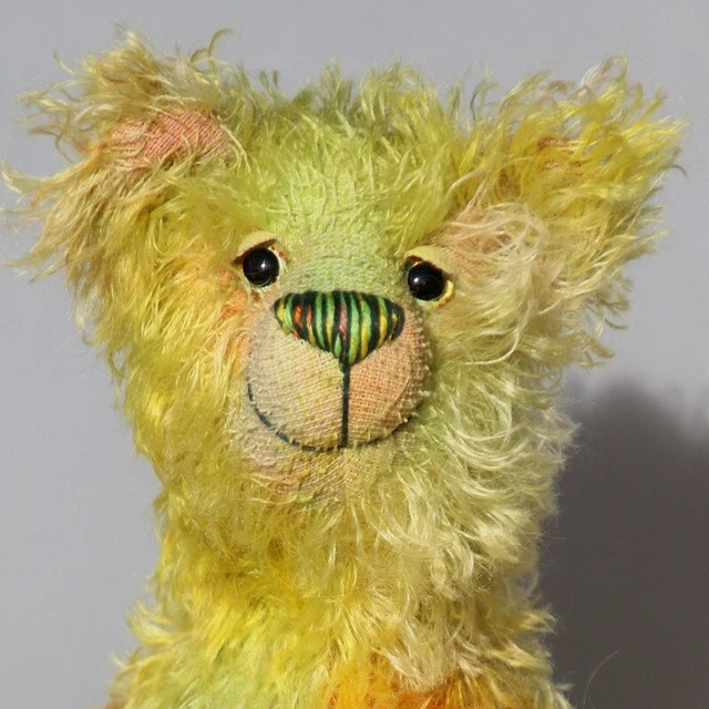 GARRY GLUMP VON Barbara-Ann Bears - englischer Künstler Teddybär - EICHE EUR 224,07 - PicClick DE