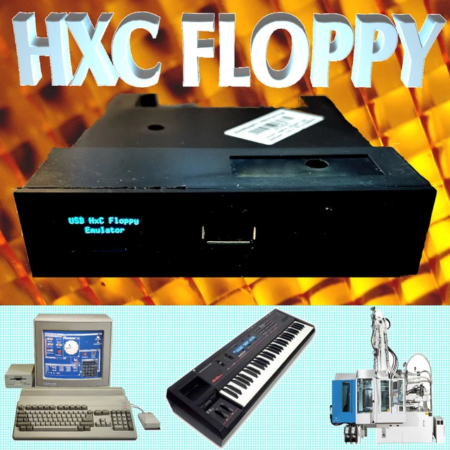 GOTEK HXC USB Floppy Emulator Drive Replacement, Licensed, with OLED ...