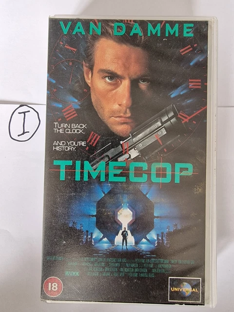 TIME COP VHS Video, Jean Claude Van Damme £3.00 - PicClick UK