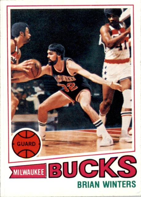 1977-78 TOPPS BASKETBALL Brian Winters (A) Milwaukee Bucks #48 EUR 1,99 ...