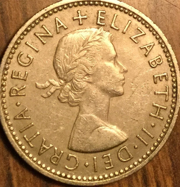 1961 UK GB Great Britain One Shilling Coin $2.59 - PicClick CA