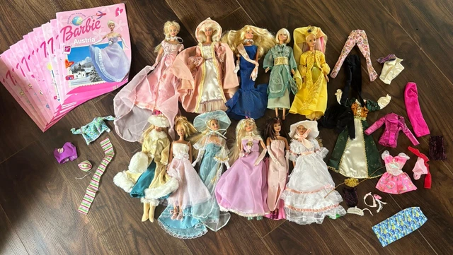 DISCOVER THE WORLD With Barbie Bundle + 11 Vintage Barbies (read ...