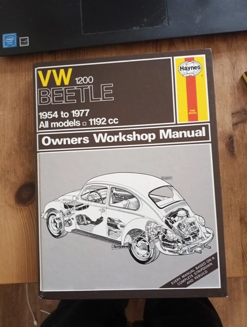 HAYNES VW BEETLE 1200 1954 To 1977 Workshop Manual Good £12.99 ...