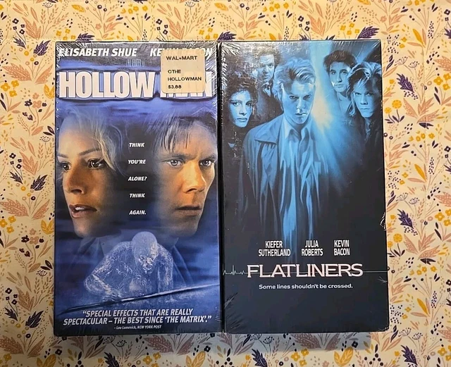 HOLLOW MAN VHS AND Flatliners Vhs BRAND NEW SEALED £18.54 - PicClick UK