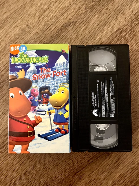 THE BACKYARDIGANS ( The Snow Fort VHS ) Nick Jr. 2005 Tested; Works ...