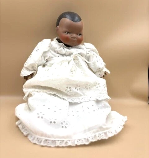 GRACE PUTNAM BYE Lo Baby Doll, African American Porcelain Reproduction ...