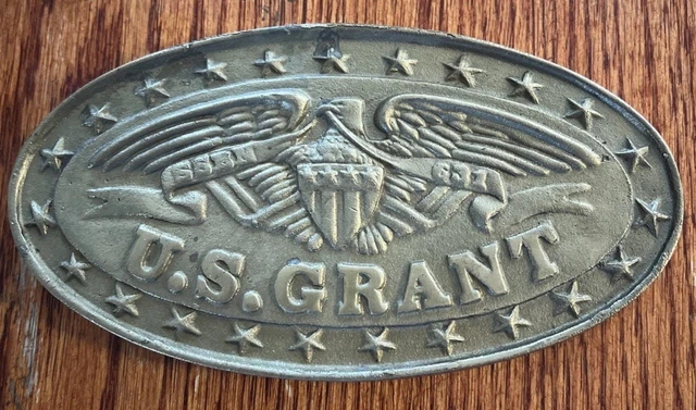 VINTAGE 60S USS Ulysses S Grant Submarine SSBN 631 Brass Plaque U.S ...