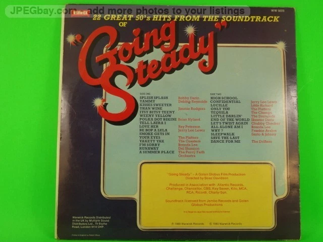 VARIOUS ARTISTS GOING STEADY (511) 20+ Track LP also Picture Sleeve WARWICK £6.99 - PicClick UK