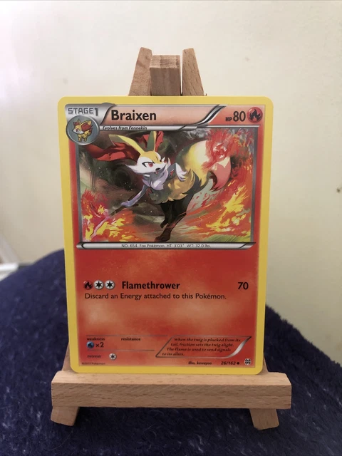 POKÉMON TRADING CARD Game Braixen XY Breakthrough #26/162 EUR 1,27 ...