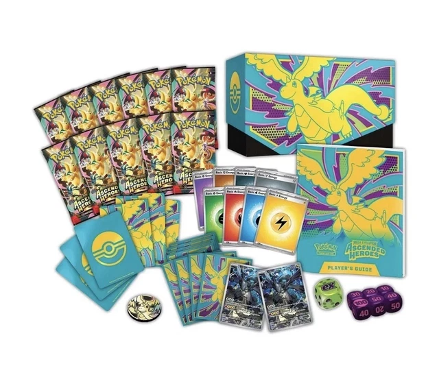 PRESALE POKÉMON TCG: Mega Evolution-Ascended Heroes, POKEMON CENTER ETB ...