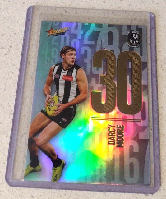 FOOTY STARS 2022 Darcy Moore numbers daylight AFL cards 103/190 ND46 ...