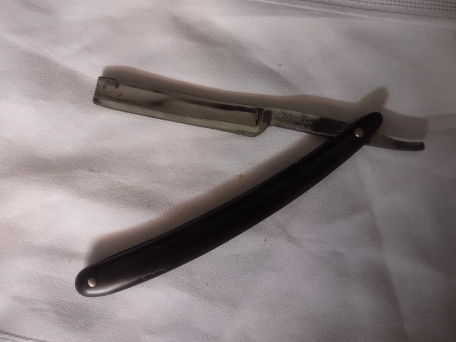 ANTIQUE/VINTAGE RAN-TAN-KA-RUS RED Devil Straight Razor Shaving Blade ...