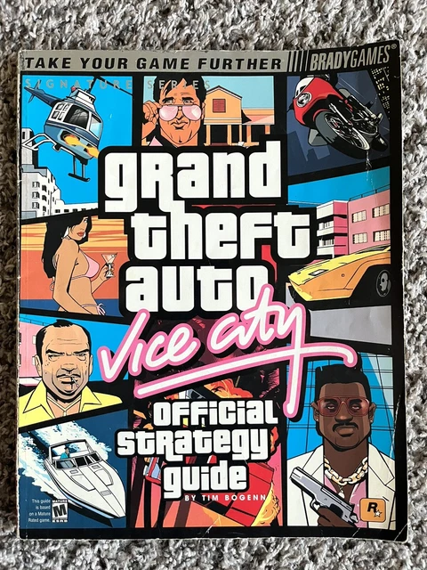 GRAND THEFT AUTO (GTA) Vice City Official Strategy Guide - Brady ...
