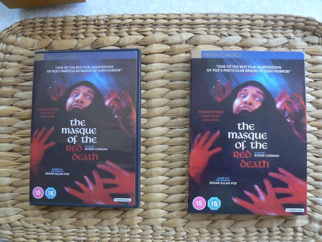 THE MASQUE OF The Red Death DVD 2021 Studio Canal Release Region 2 £15. ...