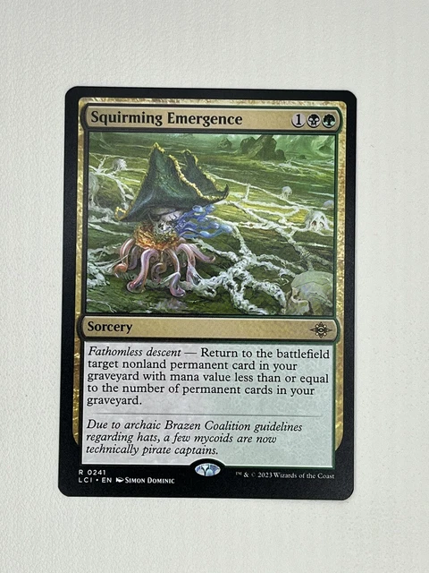 SQUIRMING EMERGENCE 0241 - MTG The Lost Caverns of Ixalan (2023) - NM ...