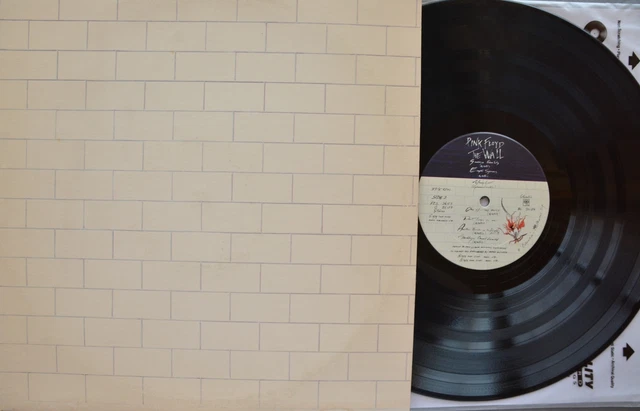 PINK FLOYD WALL Columbia First Press roger waters PC2-36183 2-LP Vinyl ...