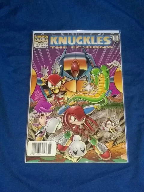 KNUCKLES 8 THE Echidna Archie Comics Sonic The Hedge Hog Comic Book EUR ...