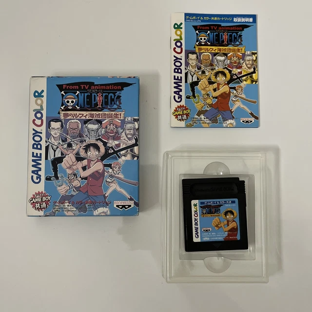 ONE PIECE: LUFFY'S Dream Pirate Adventure! Nintendo Gameboy Color GBC ...