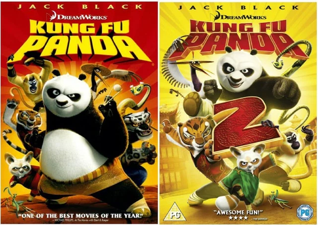 KUNG FU PANDA COMPLETE SERIES 1 & 2 DVD COLLECTION Season 1-2 Brand New ...