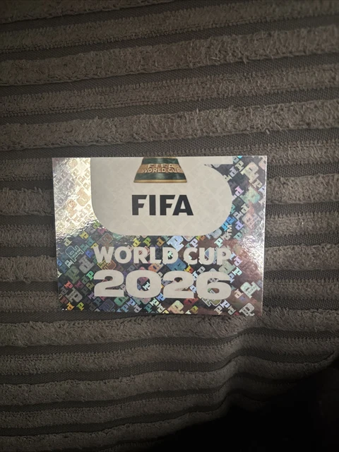 PANINI FIFA WORLD Cup 2026 Sticker FWC 2 FIFA Trophy £3.31 - PicClick UK