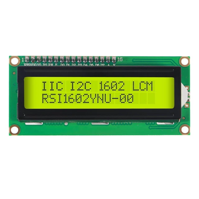 HIGH RESOLUTION 1602 LCD Module Display with I2C Interface for Raspberry Pi £7.68 - PicClick UK
