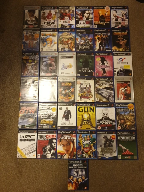 JOB LOT/BUNDLE OF 37X Ps2 Games Free Uk P&P £29.99 - PicClick UK