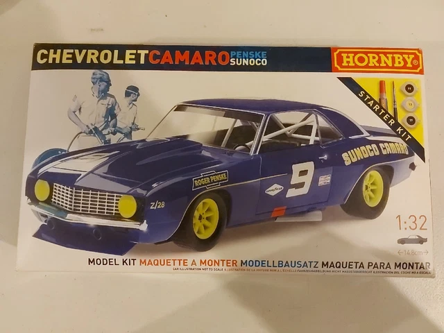 HORNBY 1/32 CHEVROLET camaro penske sunoco model kit £18.99 - PicClick UK