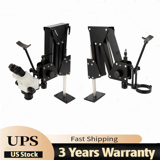 MICRO INLAID MIRROR Microscope Stand & Microscope Micro-Setting Jewelry ...