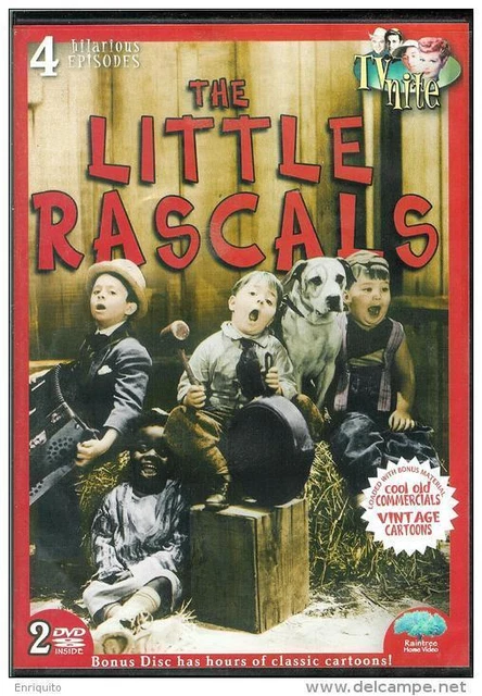 THE LITTLE RASCALS: 4 Episodes Plus Classic Cartoons £9.91 - PicClick UK