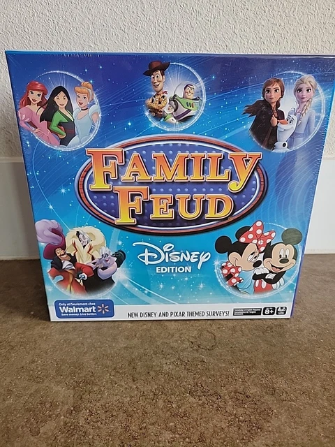 DISNEY FAMILY FEUD DISNEY EDITION Walmart Exclusive $21.00 - PicClick