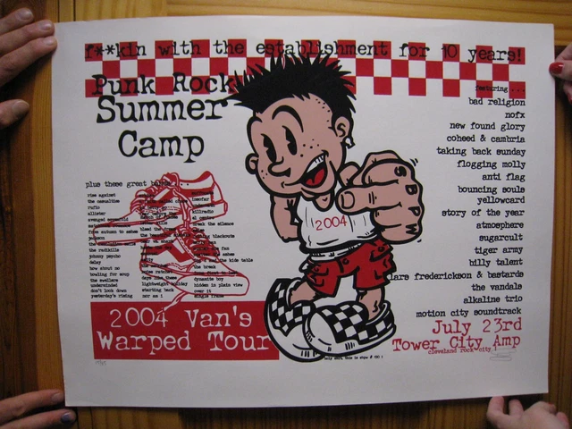 AFFICHE BAD RELIGION NOFX New Found Glory Coheed Et Cambria 23 Juillet ...