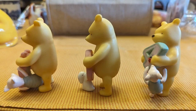 DISNEY CLASSIC WINNIE the Pooh Birthday Numbers 2, 3, 4, &6 Keepsake ...