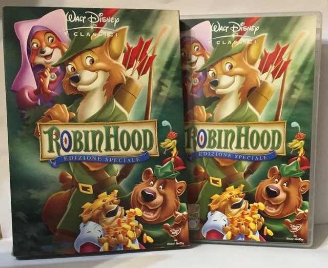 ROBIN HOOD DVD Classici Disney Edizione Speciale Slipcase Come Foto EUR ...