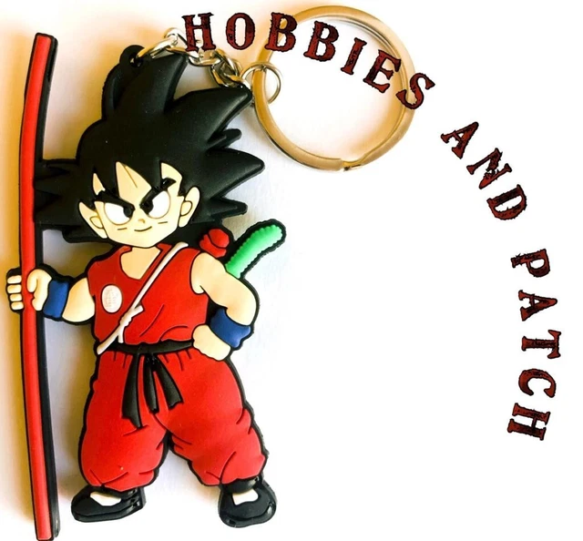 DRAGON BALL Z GT keychain rubber portachiavi Goku Sayan 3D keyring ...