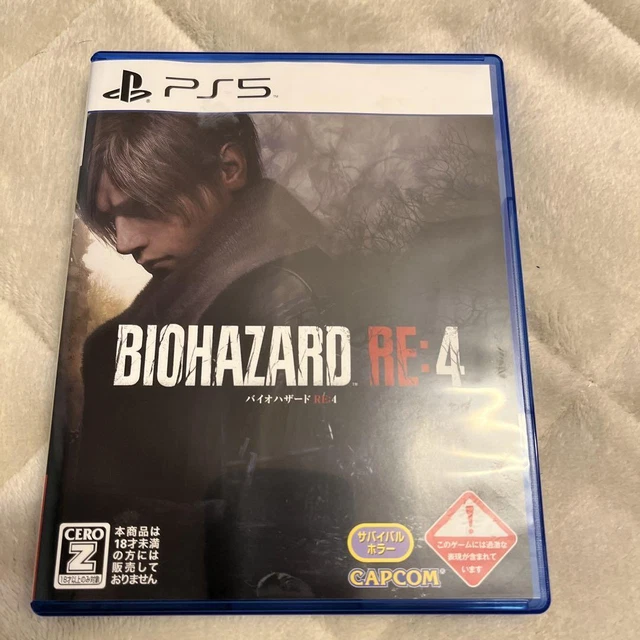 SONY PS5 RESIDENT Evil RE:4 Normal Edition Edition Japanese edition ...