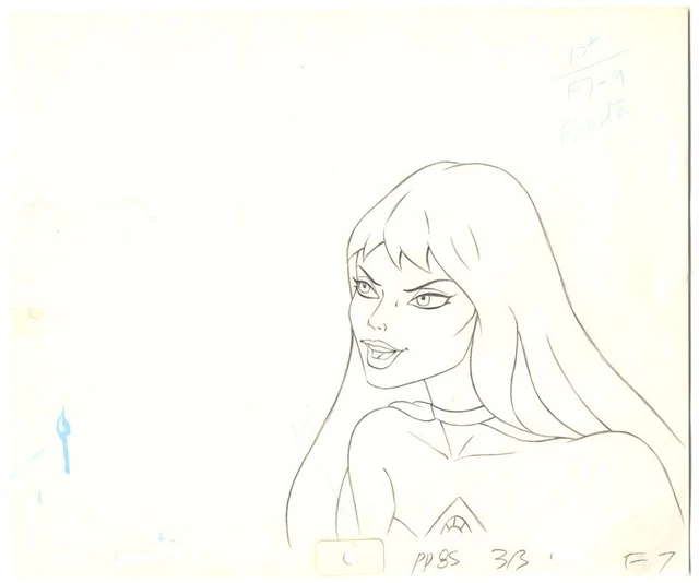 HE-MAN/SHE-RA MASTERS OF the Universe FROSTA animation pencil art EUR ...